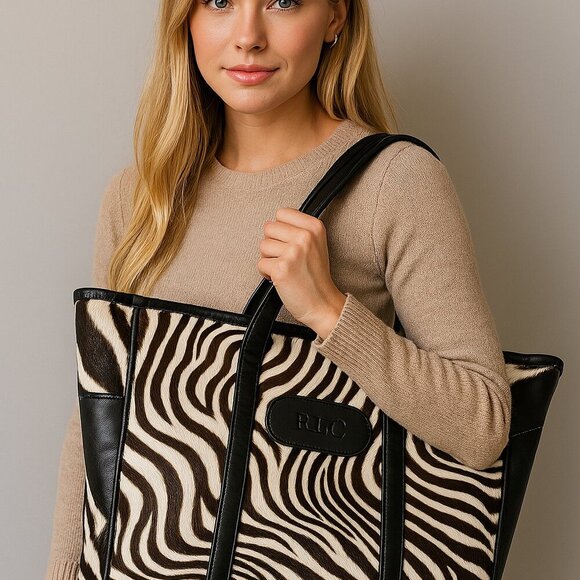 Jon Hart Design | Bags | Vintage Jon Hart Design Hair On Hide Tote ...